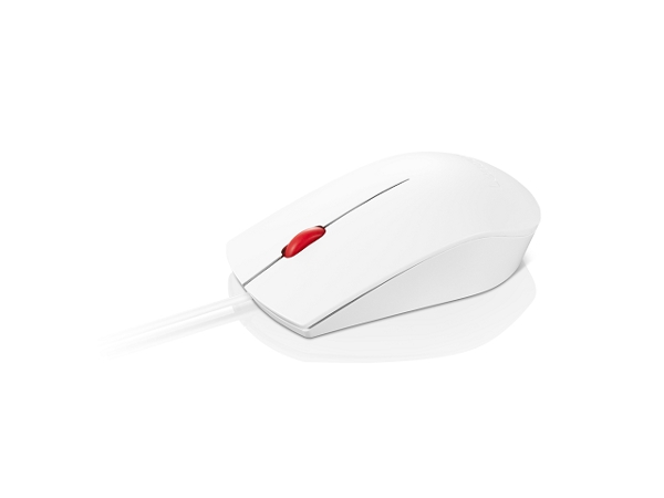 Lenovo Essential USB Mouse White - Lenovo Exclusive Store